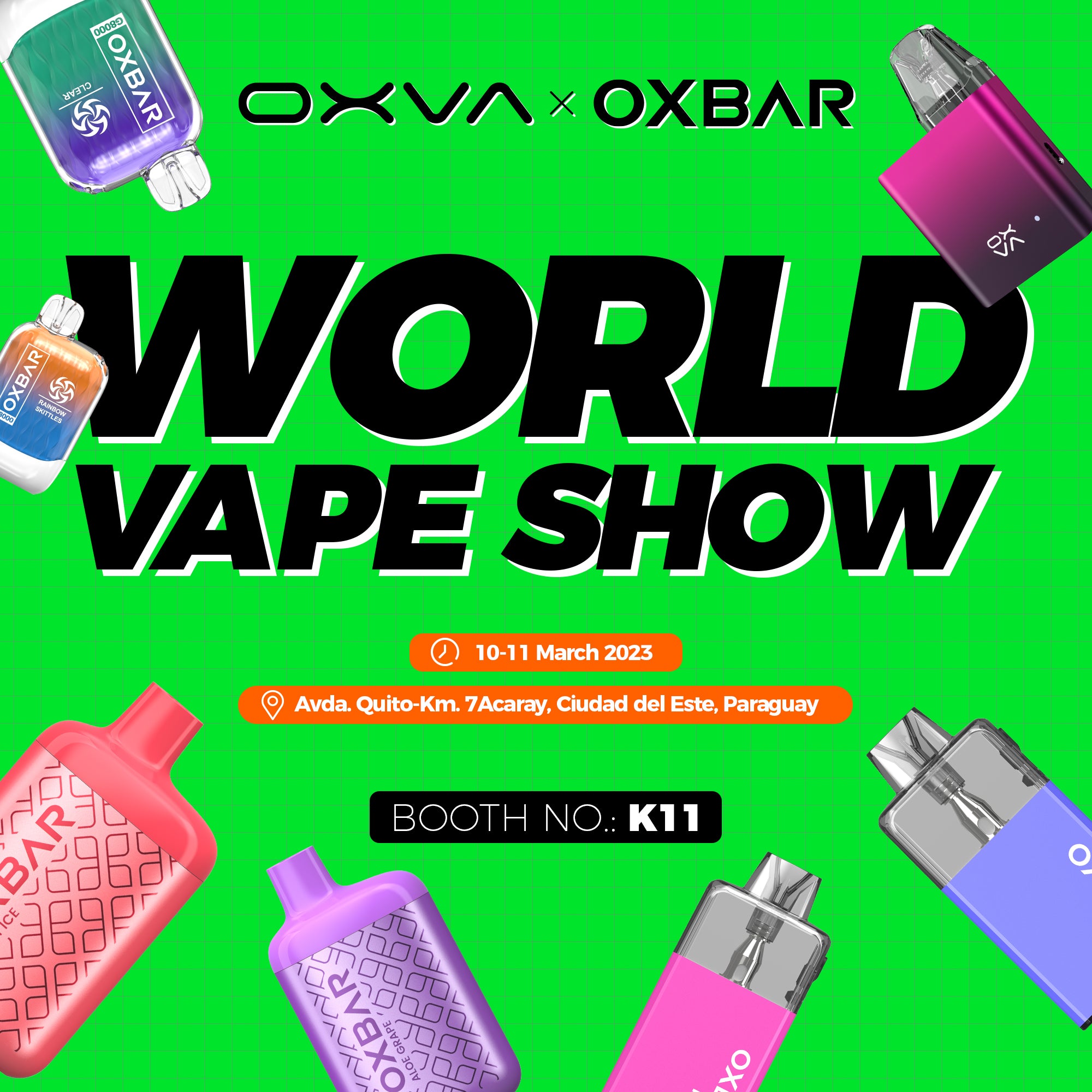 OXVA Conquers the World Vape Show in Ciudad del Este, Paraguay! – OXVA ...