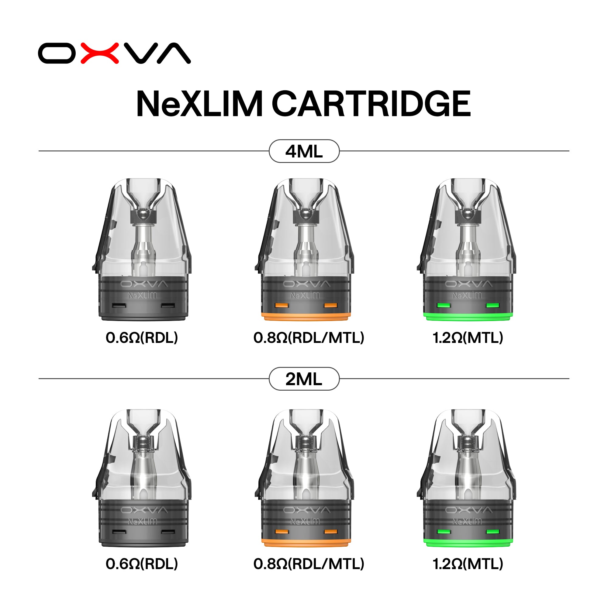NeXLIM CARTRIDGE – OXVA STORE
