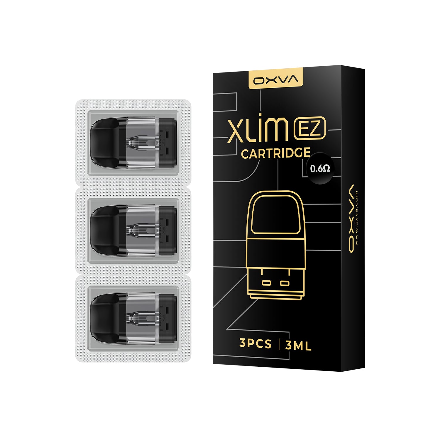OXVA XLIM EZ CARTRIDGE (Top Fill ) - 3ML/2ML – OXVA STORE