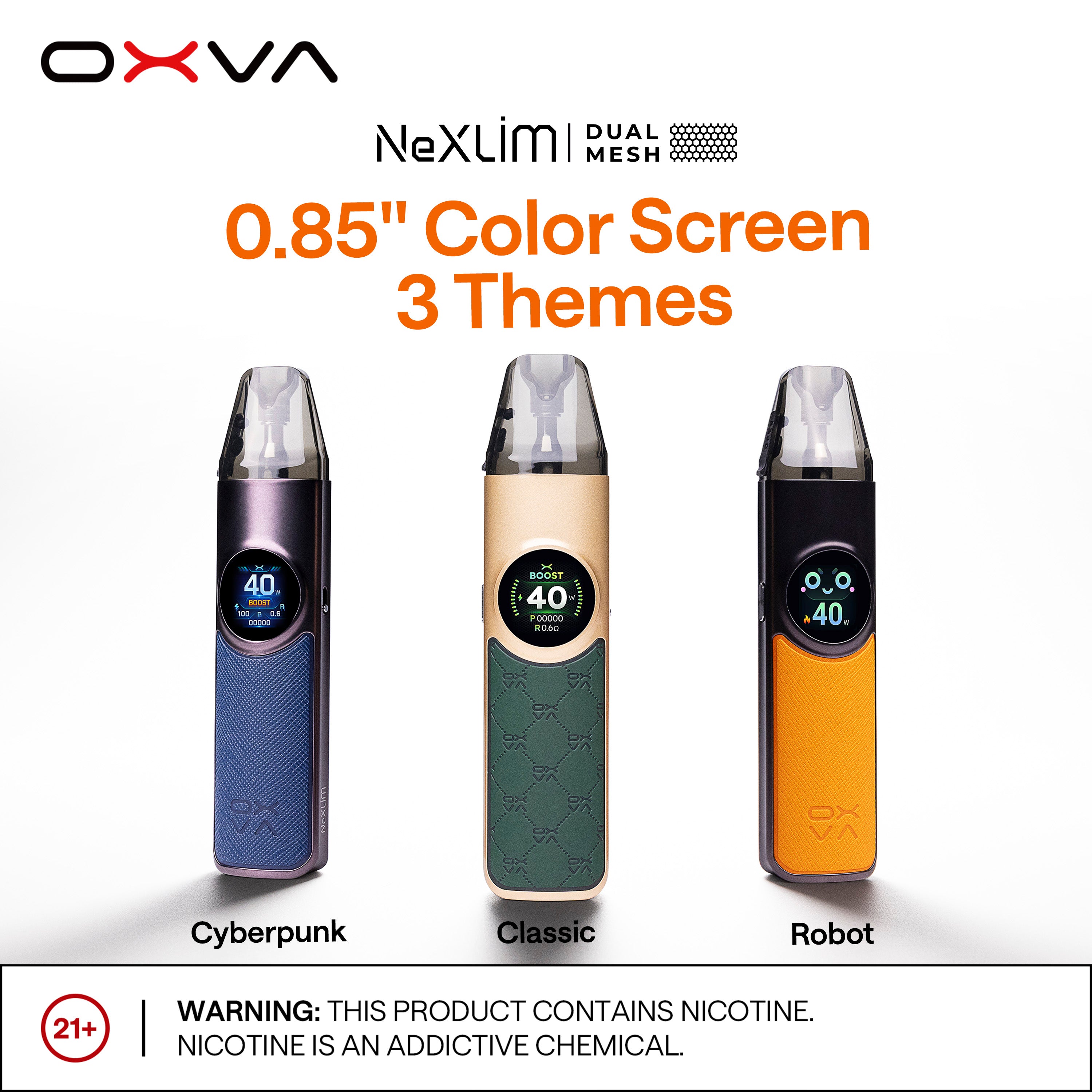 OXVA NeXLIM Kit 40W 1500mAh – OXVA STORE